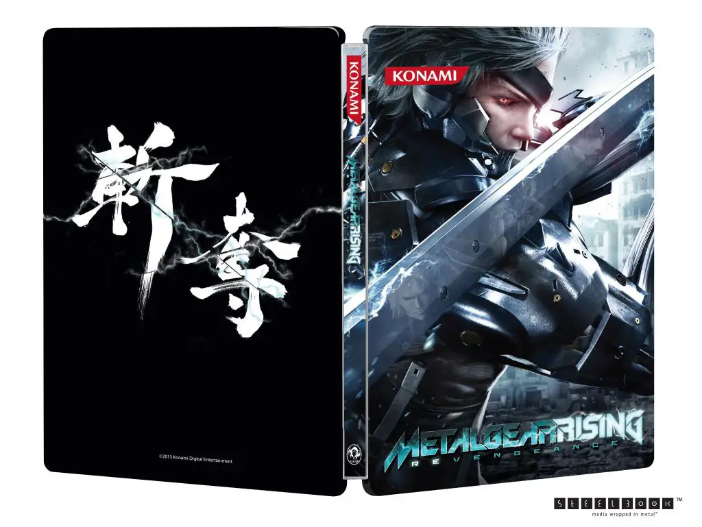 Final version of Metal Gear Rising steelbook revealed - Metal Gear Informer