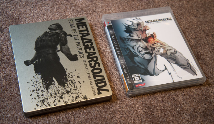 Close Up: Metal Gear Solid 4 Limited Edition (Japanese version)