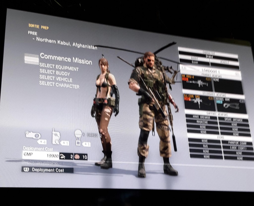 MGSV info from E3: weapon customization, playable female soldiers ...