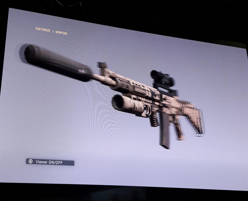 MGSV info from E3: weapon customization, playable female soldiers ...