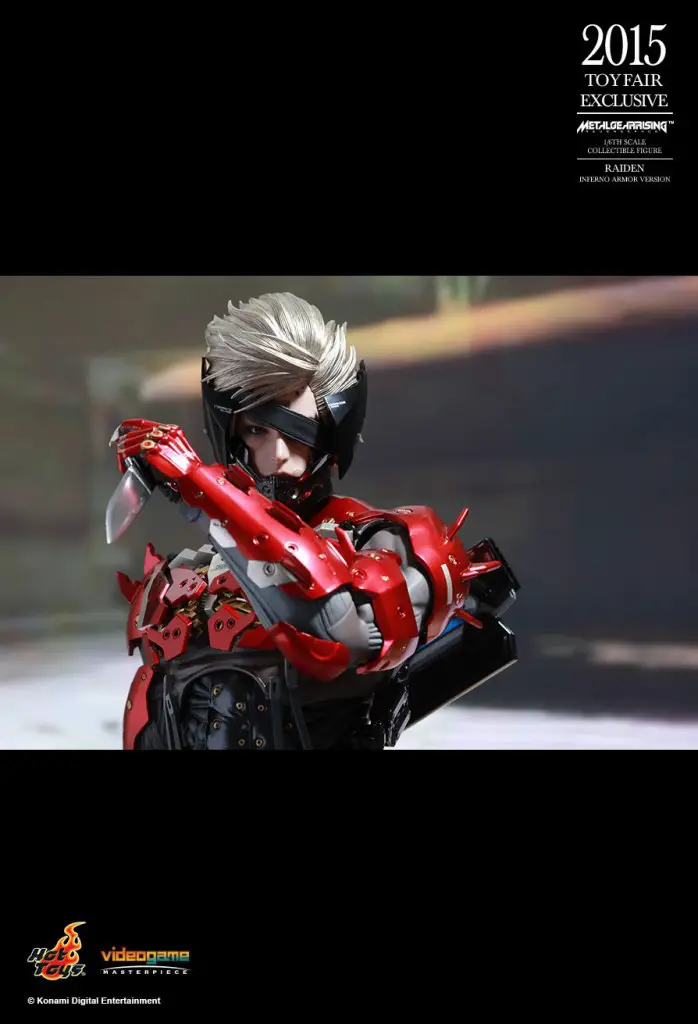 Raiden Inferno Armor Version by Hot Toys unveiled - Metal Gear Informer