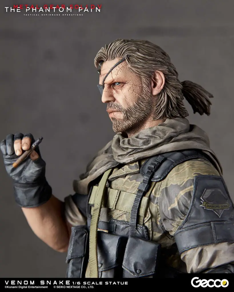 Venom Snake 1/6 Scale Statue by Gecco - Details and Pictures