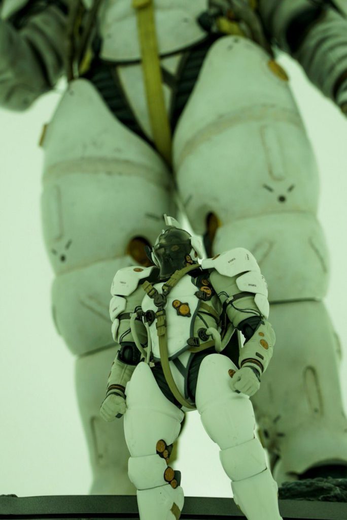 This is the Ludens action figure by Figma, in color - Metal Gear Informer