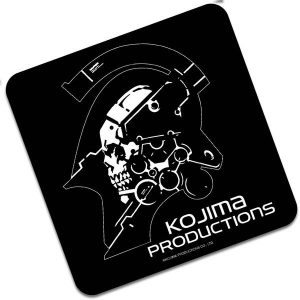 New Kojima Productions merchandise - t-shirts, mugs and coasters