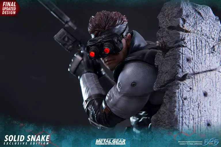 Solid Snake statue by First 4 Figures is available for pre-order again ...