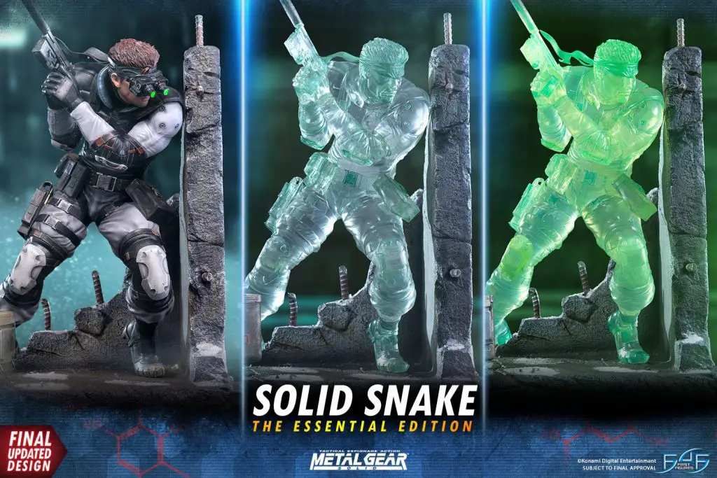 Solid Snake statue by First 4 Figures is available for pre-order again ...