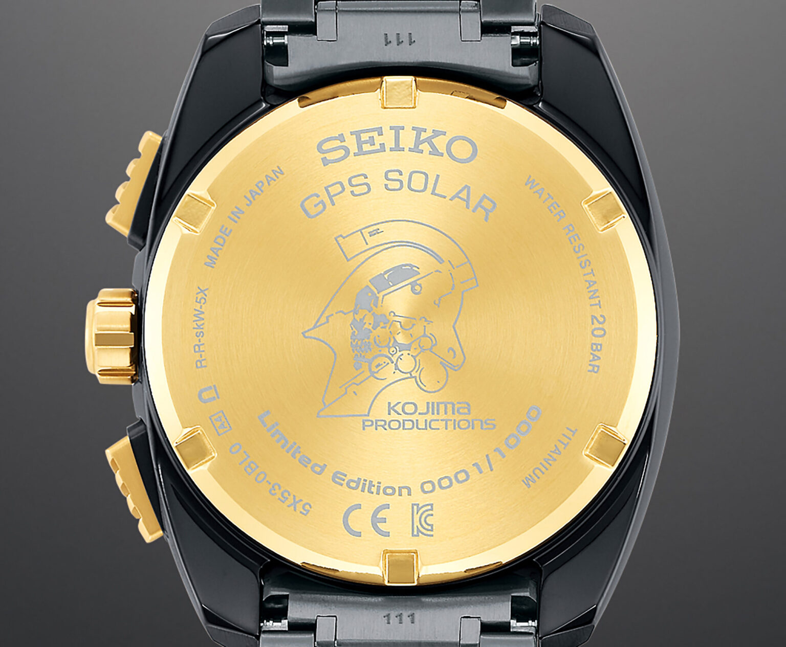 Limited Edition Kojima Productions watch announced