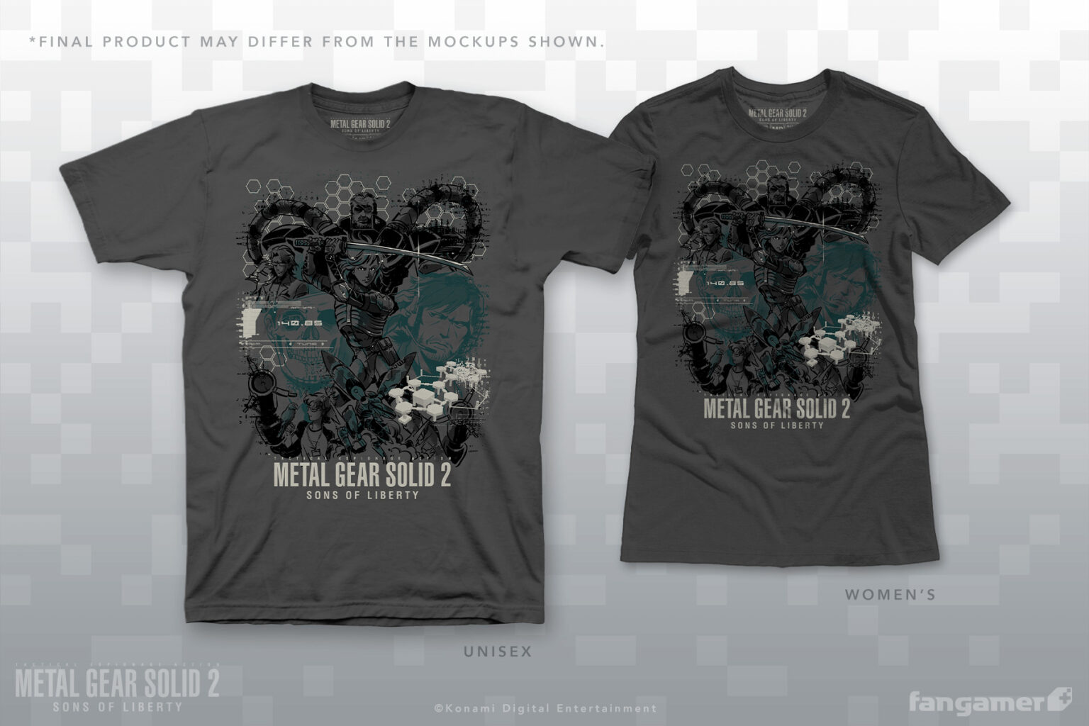 New Metal Gear Solid merchandise by Fangamer announced
