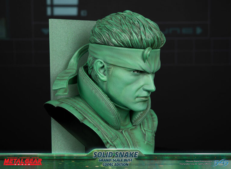 First4Figures Solid Snake busts now available for pre-order
